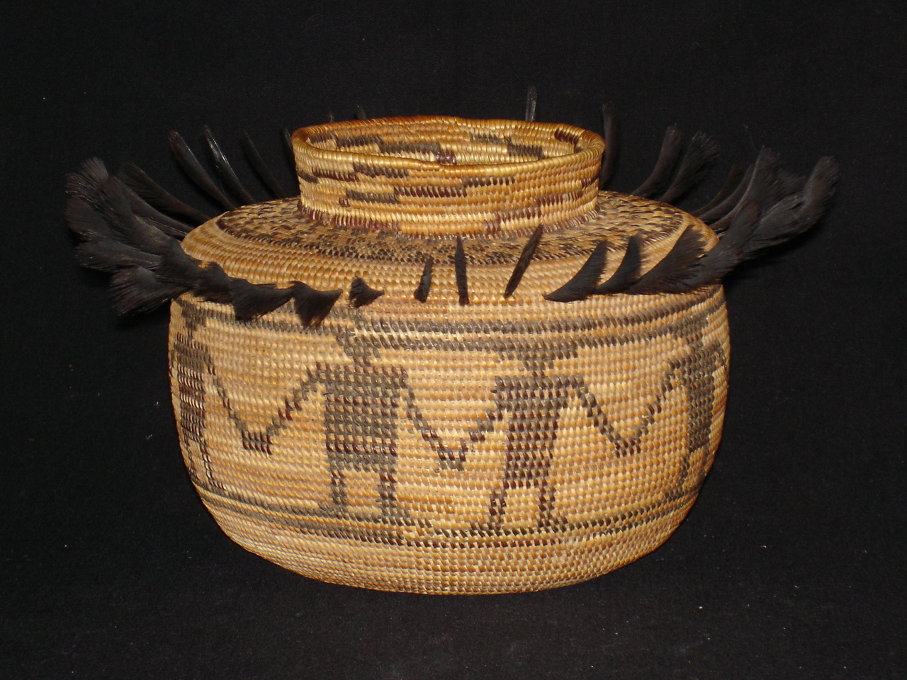 Yokuts Native American Indian Baskets, Basketry - Gene Quintana Fine ...