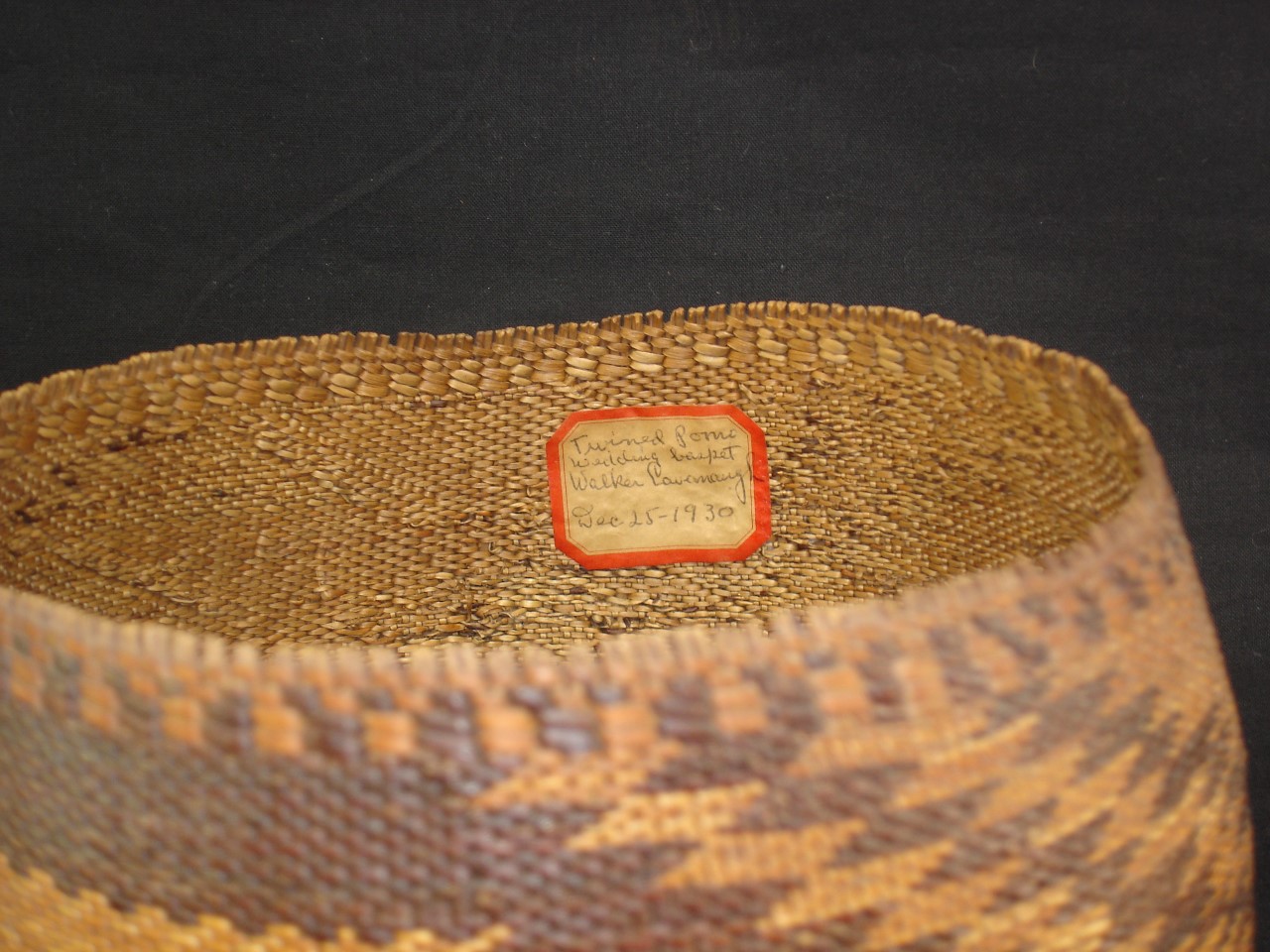 Pomo Native American Indian Baskets, Basketry - Gene Quintana Fine Art ...