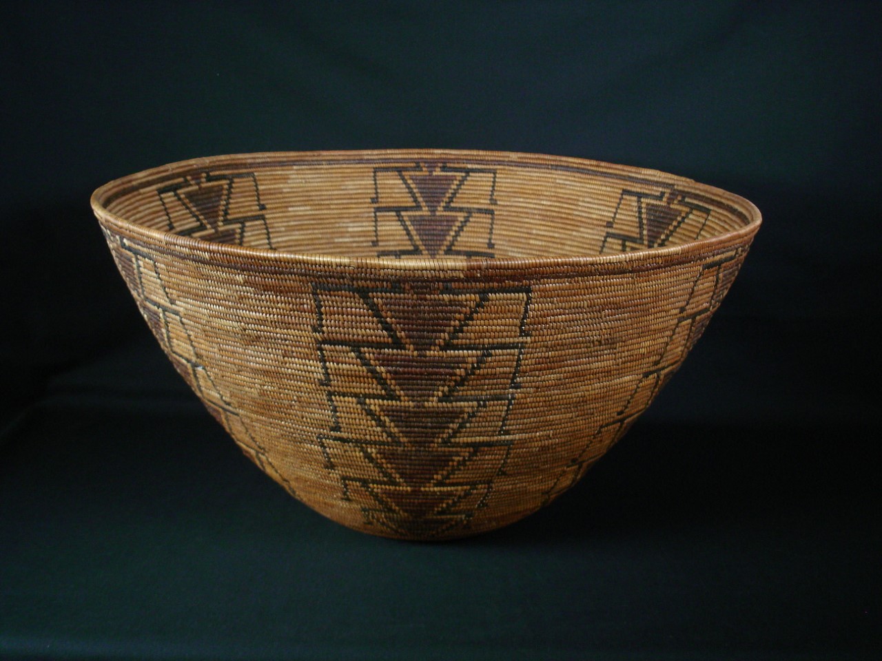 Yokuts Native American Indian Baskets, Basketry - Gene Quintana Fine ...